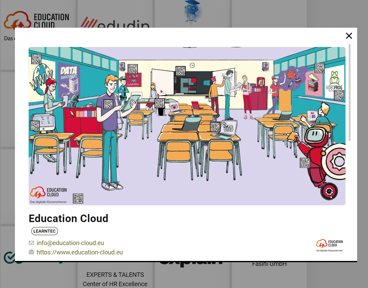 Besuchen Sie uns auf der Learntec vom 23. bis 25. Mai 2023 auf unserem Stand T45/dm-arena in ...